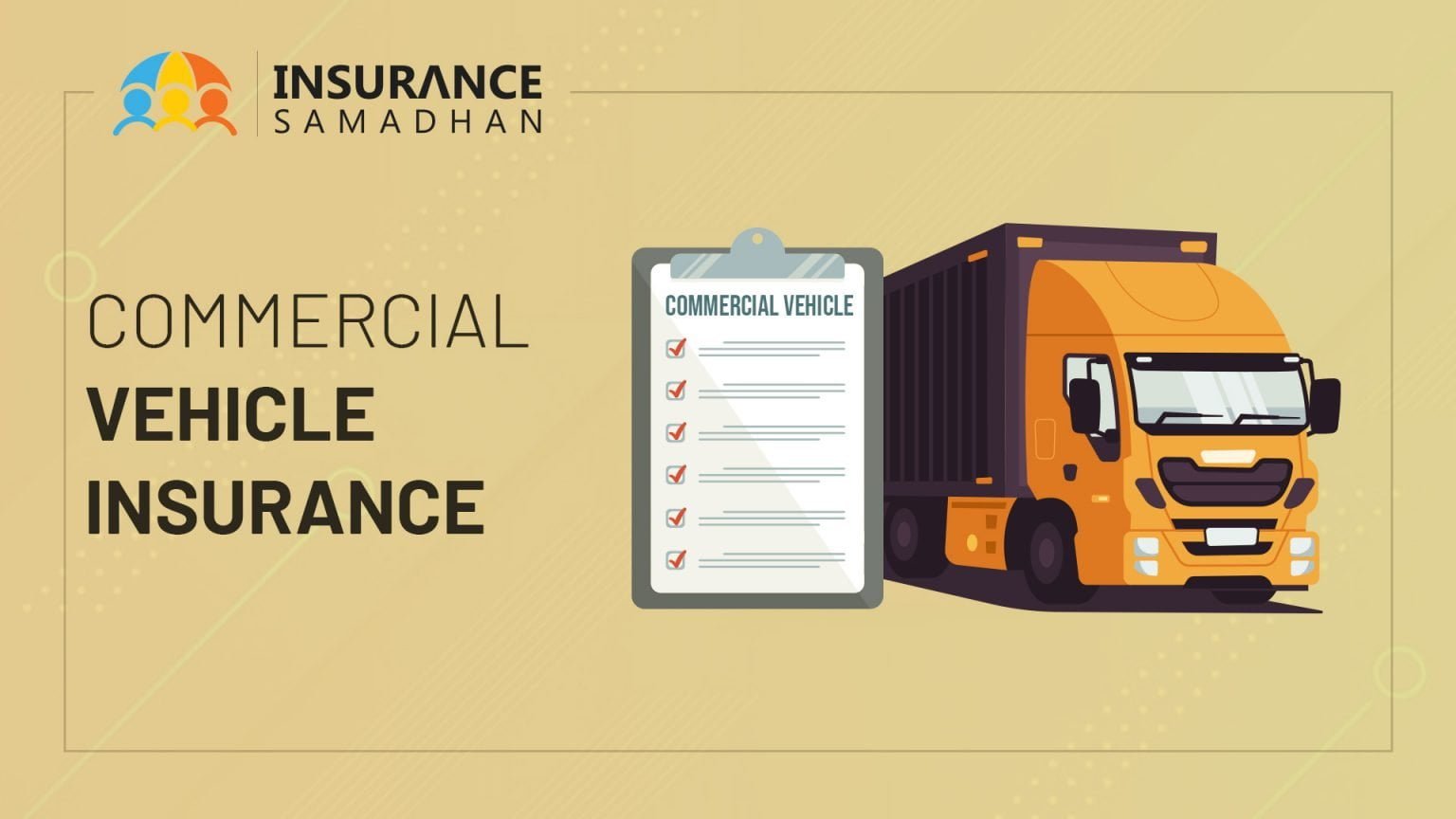 Commercial Vehicle Insurance - Insurance Samadhan